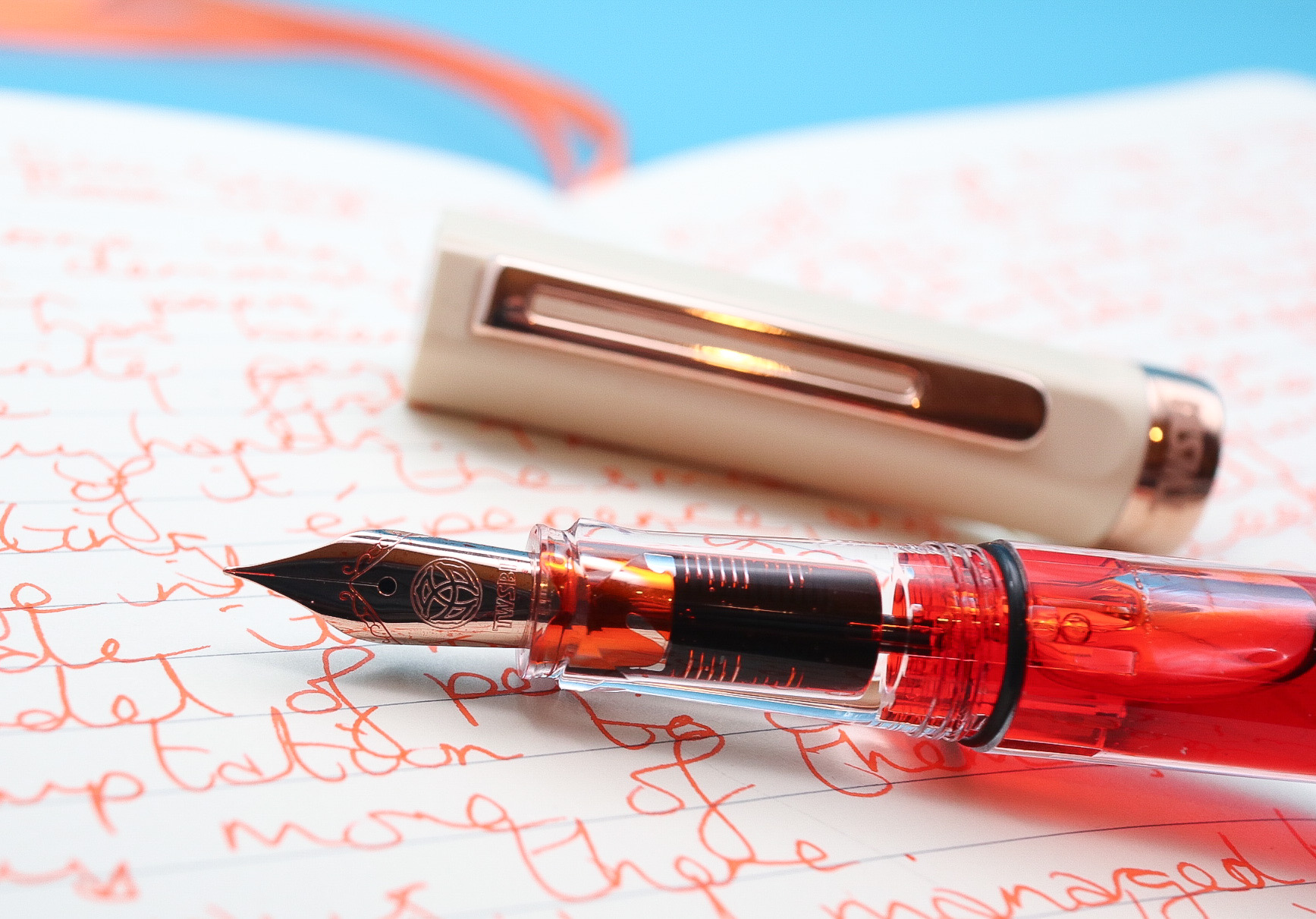 Review: TWSBI Eco Creme and Rose Gold Fountain Pen – Inky Imaginings