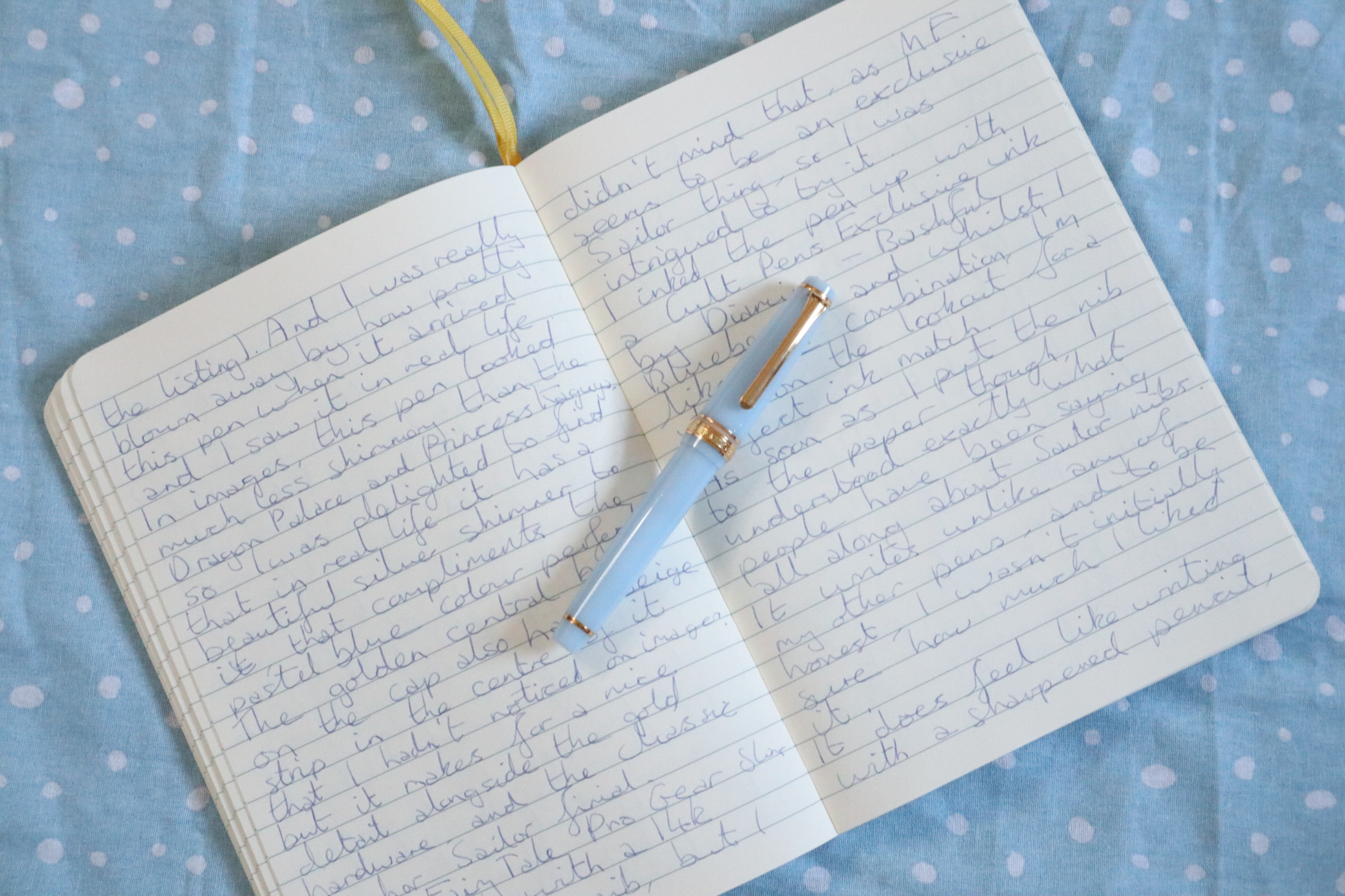 Review: Sailor Pro Gear Slim Grateful Crane Fountain Pen – Inky Imaginings