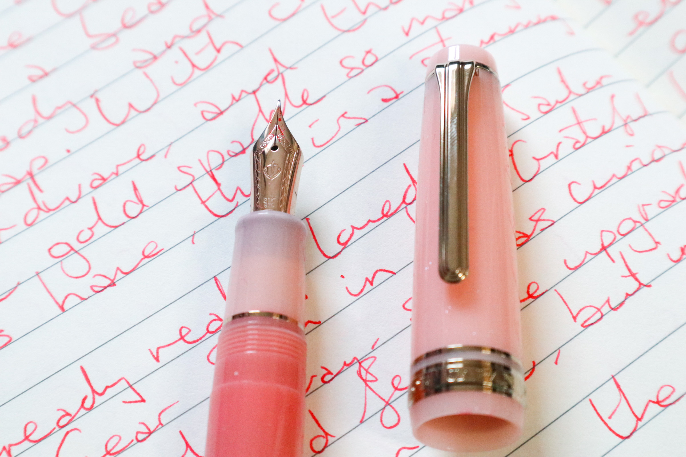 Review: Sailor Pro Gear Smoothie Series Cantaloupe Fountain Pen – Inky ...